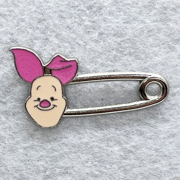 Disney | Jewelry | 525 Disney Winnie The Pooh Safety Pin Piglet Pin ...